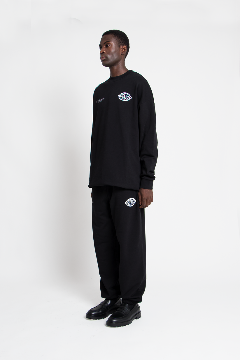 SUIS WORLD BLACK CREWNECK – SUIS™ | Official Website